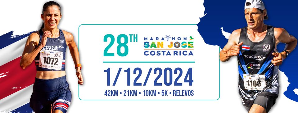 28th Edition of the Marathon 2024 San Jose, Costa Rica - Where In Costa ...