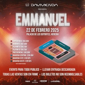 Emmanuel Concert in Heredia, Costa Rica - Where In Costa Rica